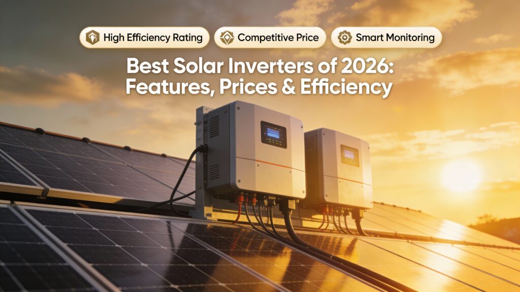 Best Solar Inverters of 2026: Features, Prices & Efficiency