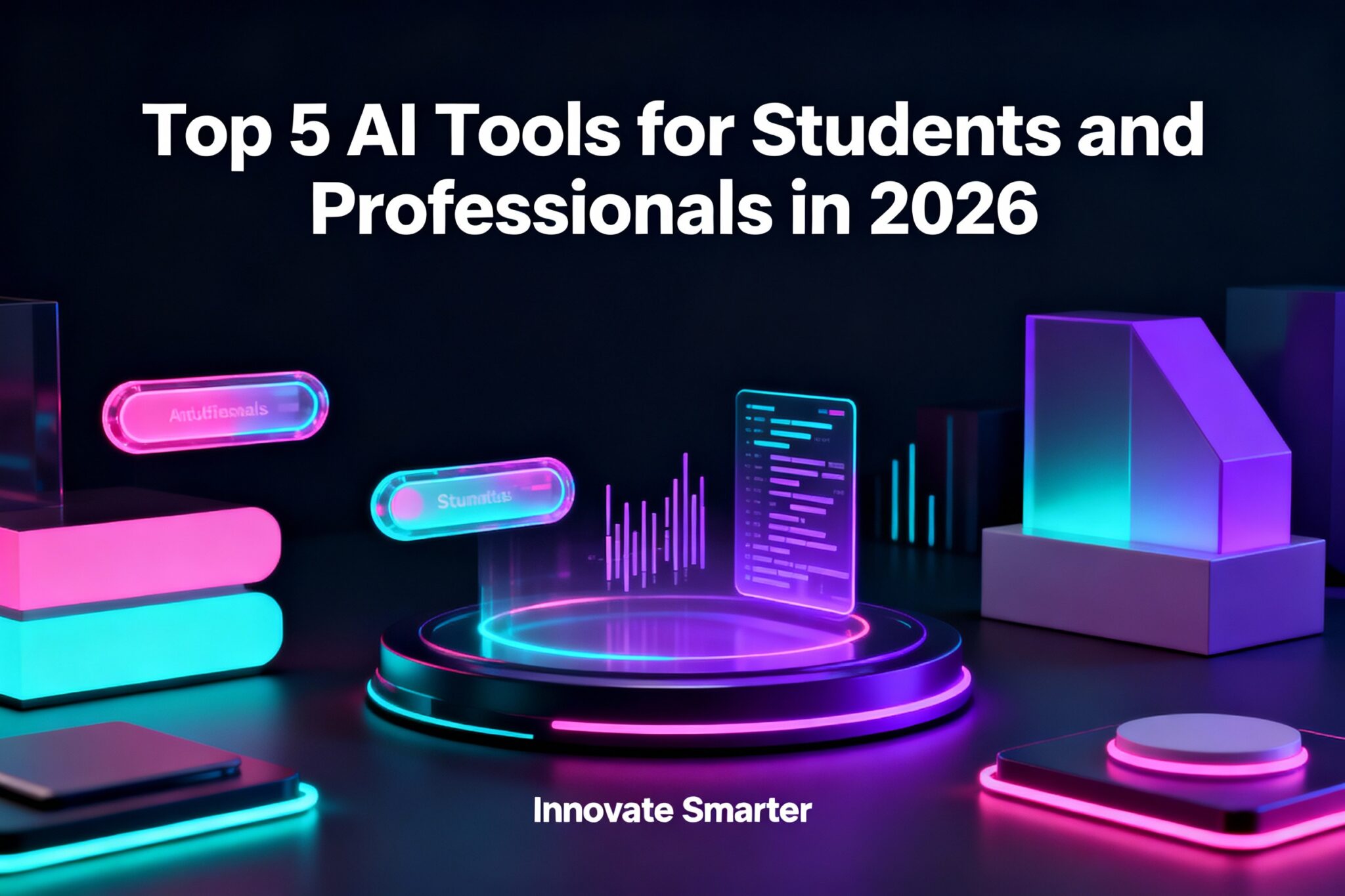 Top 5 AI Tools for Students and Professionals in 2026